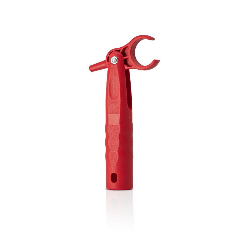 Hygiene-Fix with swivel joint, red - Made in Germany, 1,49