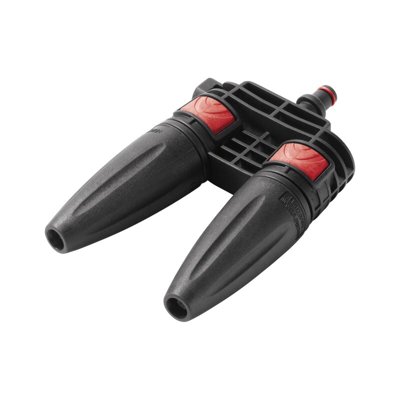 Twin adapter with interchangeable nozzles, 24,99